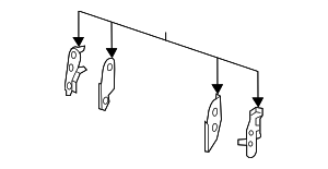D4080-6RA0C - Hardware Kit - 2021-2024 Nissan | Nissan OEM Parts Direct