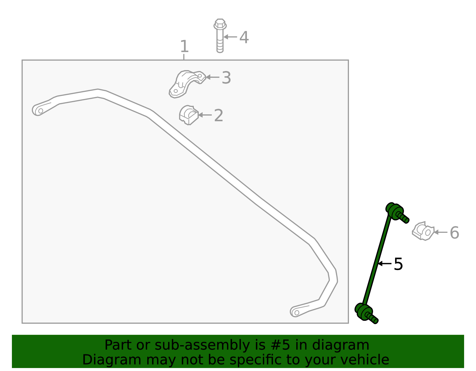 54618-5NA0A (546185na0a) - 2019-2020 Infiniti QX50 Stabilizer Link ...