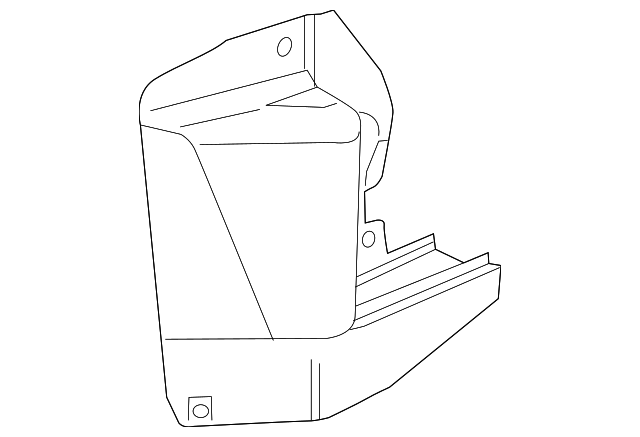 Front Passenger Side Wheelhouse Liner 84470036 | GMPartsDirect.com