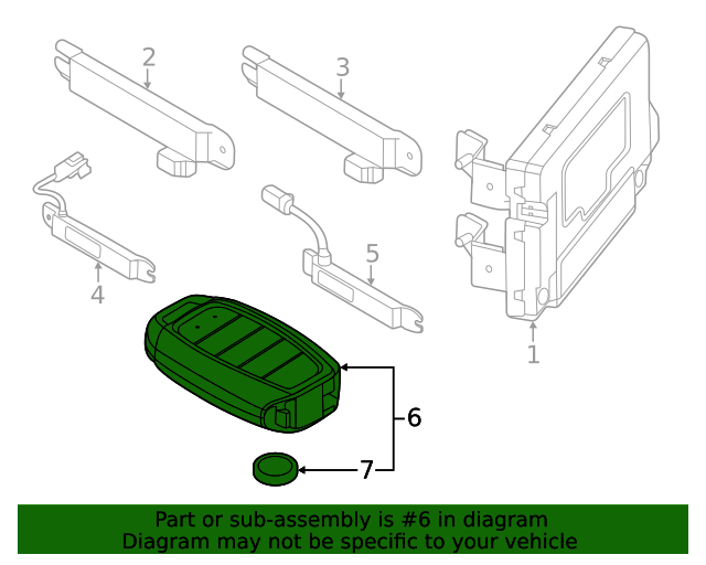Genuine Transmitter for 2020-2022 Hyundai Palisade | Part# 95440-S8310 ...