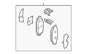 2006-2011 Subaru OEM NEW 2006-2011 Subaru Forester Impreza WRX Rear ...