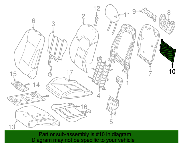 246-910-15-01-8L36 - Net 2015-2017 Mercedes-Benz | Mercedes-Benz USA Parts