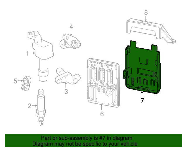 Buy Genuine GM Auto Parts - Bracket (Part # 23347555) | GM Parts Store