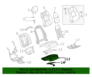 2022-2023 Cadillac F Module Kit 84996796 | GMPartsDirect.com
