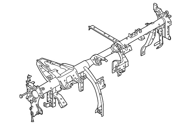 2020-2025 Nissan Sentra Reinforced Beam 67870-6LB0A | Team Nissan Inc.