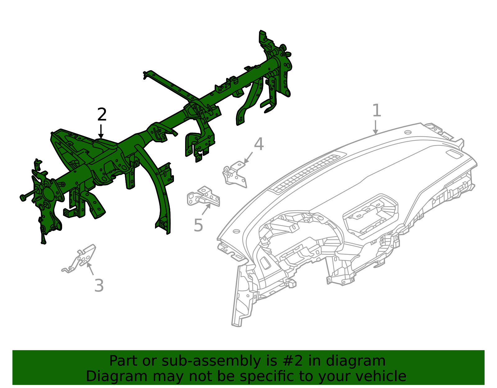 2020-2025 Nissan Sentra Reinforced Beam 67870-6LB0A | Team Nissan Inc.