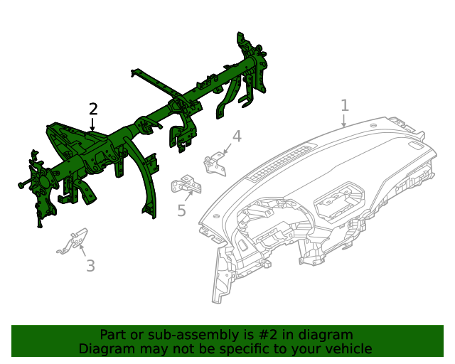 2020-2024 Nissan Sentra Reinforced Beam 67870-6LB0A | Team Nissan Inc.