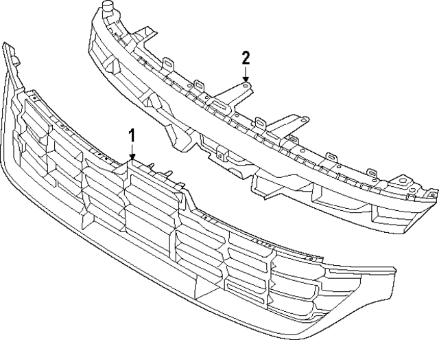 2024 Kia Seltos Grille 86350-Q5500 | TascaParts.com