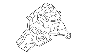 2010-2012 Hyundai Santa Fe Apron Assembly 64501-0W500 | OEM Parts Online