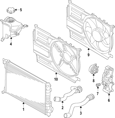 Cooling System for 2017 Mini Cooper Clubman | Mini Parts Direct