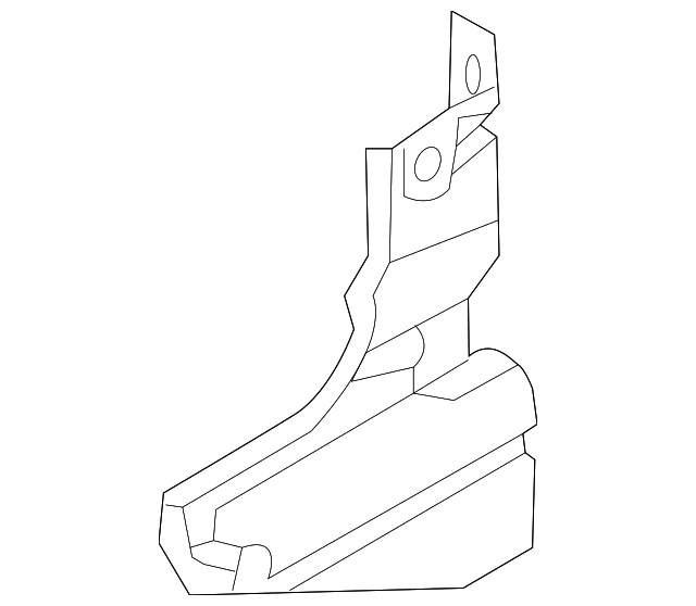 6400F047 - Air Guide 2014-2020 Mitsubishi Outlander | Mitsubishi Direct ...