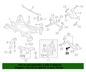 2008-2021 Subaru OEM NEW 2008-2020 Subaru WRX STI Forester Impreza Rear ...