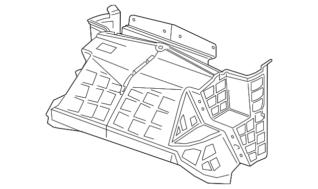 2019-2022 Chevrolet Radiator Air Front Lower Baffle 84714864 ...