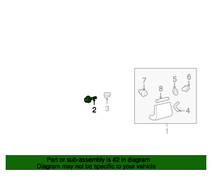 90080-15089 - Mud Guard Screw 2001-2020 Toyota | Longo Toyota Parts