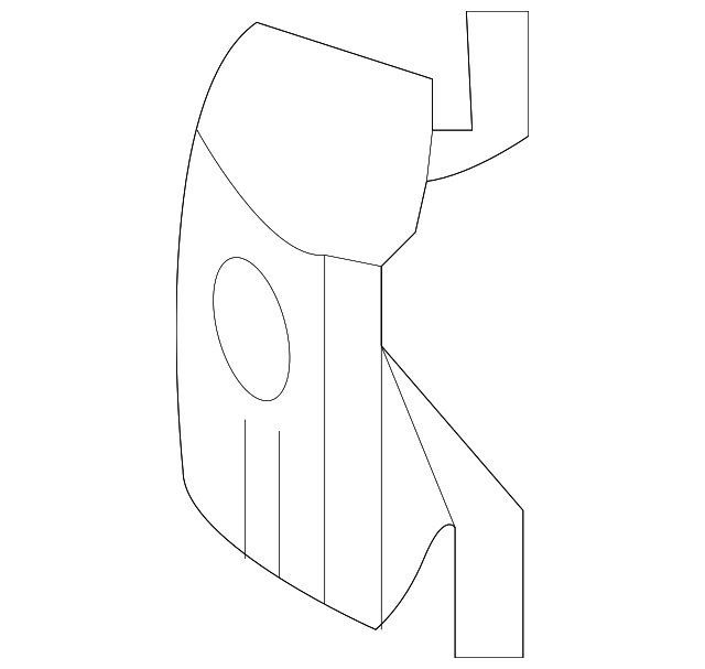 Toyota Fender Rail Reinforcement Part# 5374647040 | Toyota Of Colorado ...