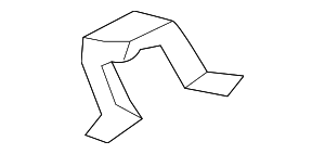 2019-2023 Toyota Corolla Fender Rail Bracket 53738-02160 | Toyota Parts ...