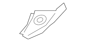 13318719 GM Driver Side Cowl Plenum Water Deflector | GM Parts Store