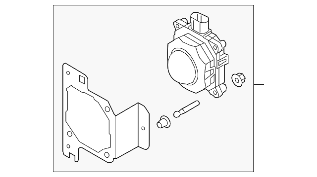 2024 Audi Distance Sensor 80A-907-541-F | TascaParts.com