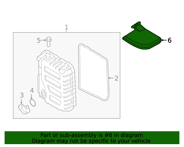 46321-2N000 - Transmission Oil Filter 2021-2024 Kia | Kia.Parts Store