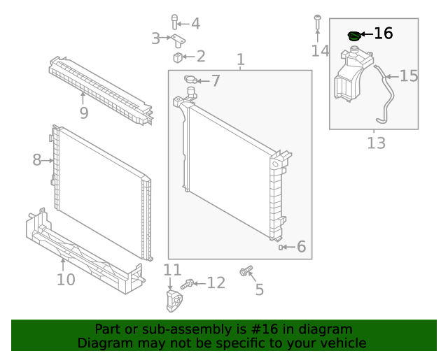 2015-2024 Hyundai Cap 25441-B1000 | OEM Parts Online