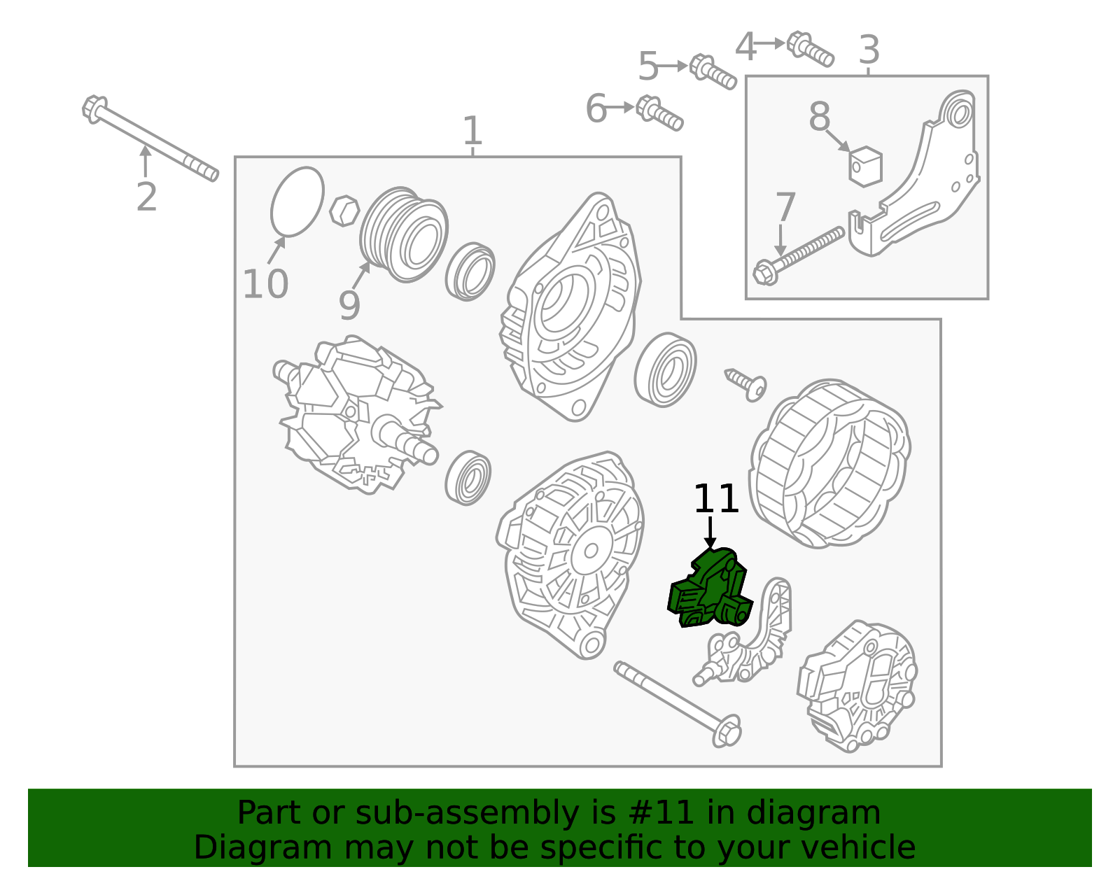 37370-03BA0 - Voltage Regulator 2018-2021 Hyundai | Hyundai Parts Pro