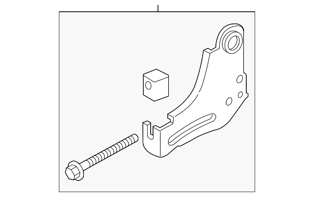Hyundai - 37460-2B300 - Bracket - 2015-2021 Hyundai | OEM Hyundai Parts ...