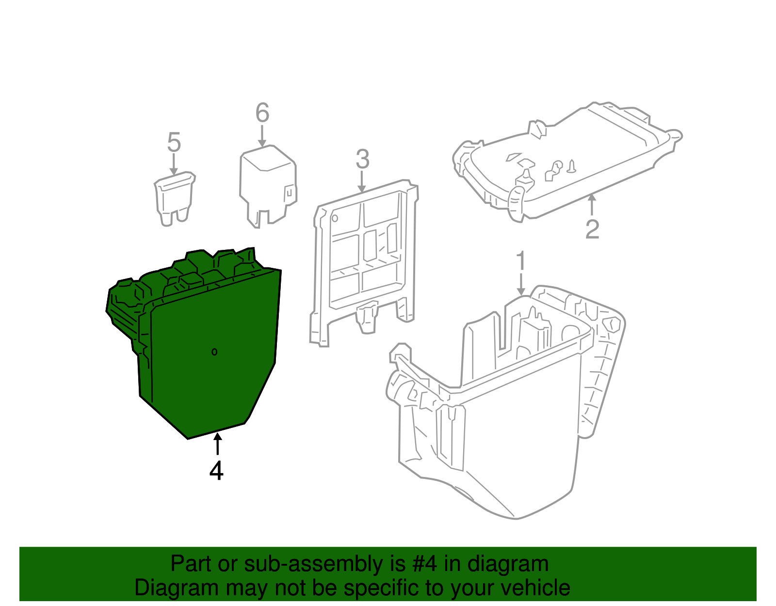 Genuine OEM Fuse & Relay Box | 212-900-48-30-80 | Fits Select 2013-2021 ...