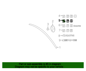 222-817-00-15 - Nameplate 2015-2017 Mercedes-Benz S 63 AMG® | Mercedes ...