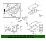 11617547242 - 2006-2019 BMW Intake Manifold Gasket Set (11-61-7-547-242 ...