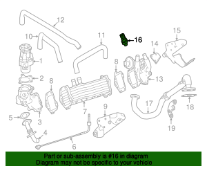 Genuine Pressure Sensor for 2014-2018 Mercedes-Benz | OEM Part# 000-905 ...