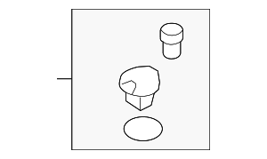 2008-2013 Volvo Ashtray Lighter - ABS Plastic / Charcoal 8635154 | OEM ...