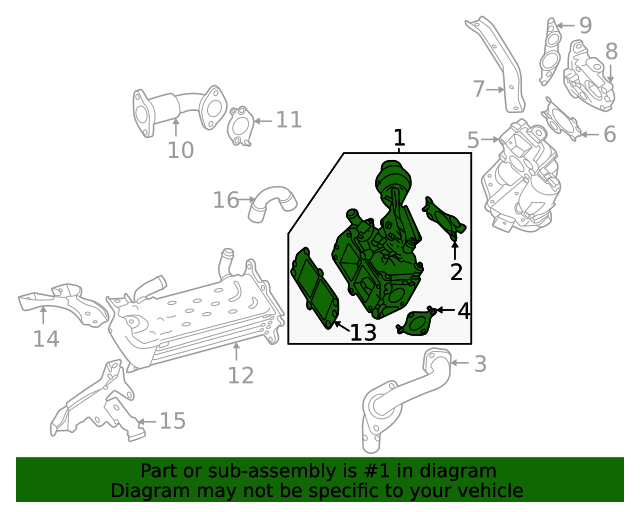 651-140-01-02-64 - Egr Valve 2021-2022 Mercedes-Benz | Mercedes-Benz ...