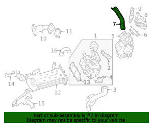 2013-2022 Mercedes-Benz Valve Bracket 651-141-03-40 | MB OEM Parts