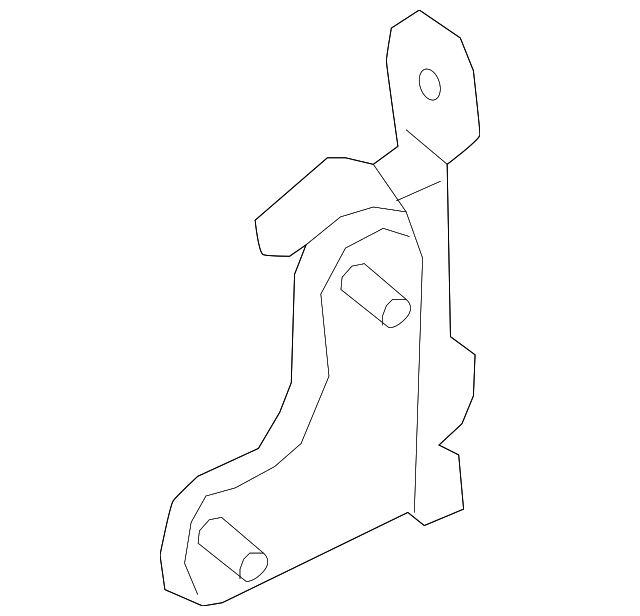 222-730-03-37 - Lower Hinge 2014-2017 Mercedes-Benz | Mercedes-Benz USA ...