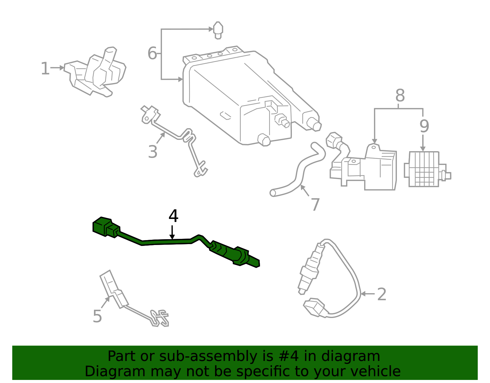2018-2024 Toyota Oxygen Sensor 89465-06370 | Lithia Toyota Parts