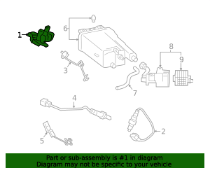 25860-0P030 - Vacuum Switch - 2018-2023 Toyota | OEM Genuine Toyota Parts