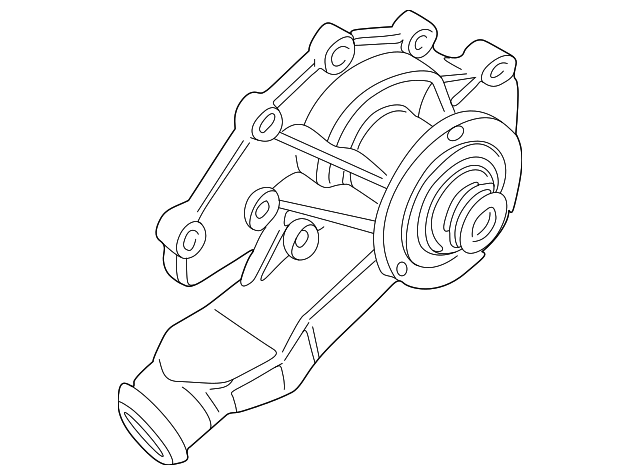 1994-2004 Land Rover Water Pump Assembly STC4378 | Express Land Rover Parts