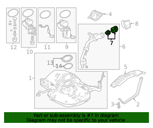 17060-T6N-A01 - Capless Unit, Fuel - 2018-2020 Honda Civic | Genuine ...
