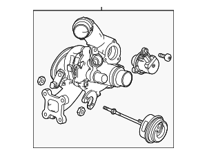 2023 Buick Encore GX (Replaces 55515934) Turbocharger 25204082 GM ...