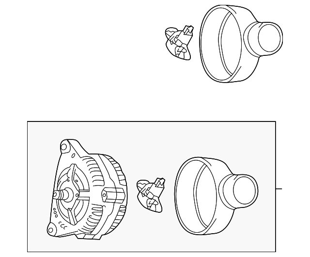 2012-2016 Audi Alternator 059-903-019-HX | Audi USA Parts