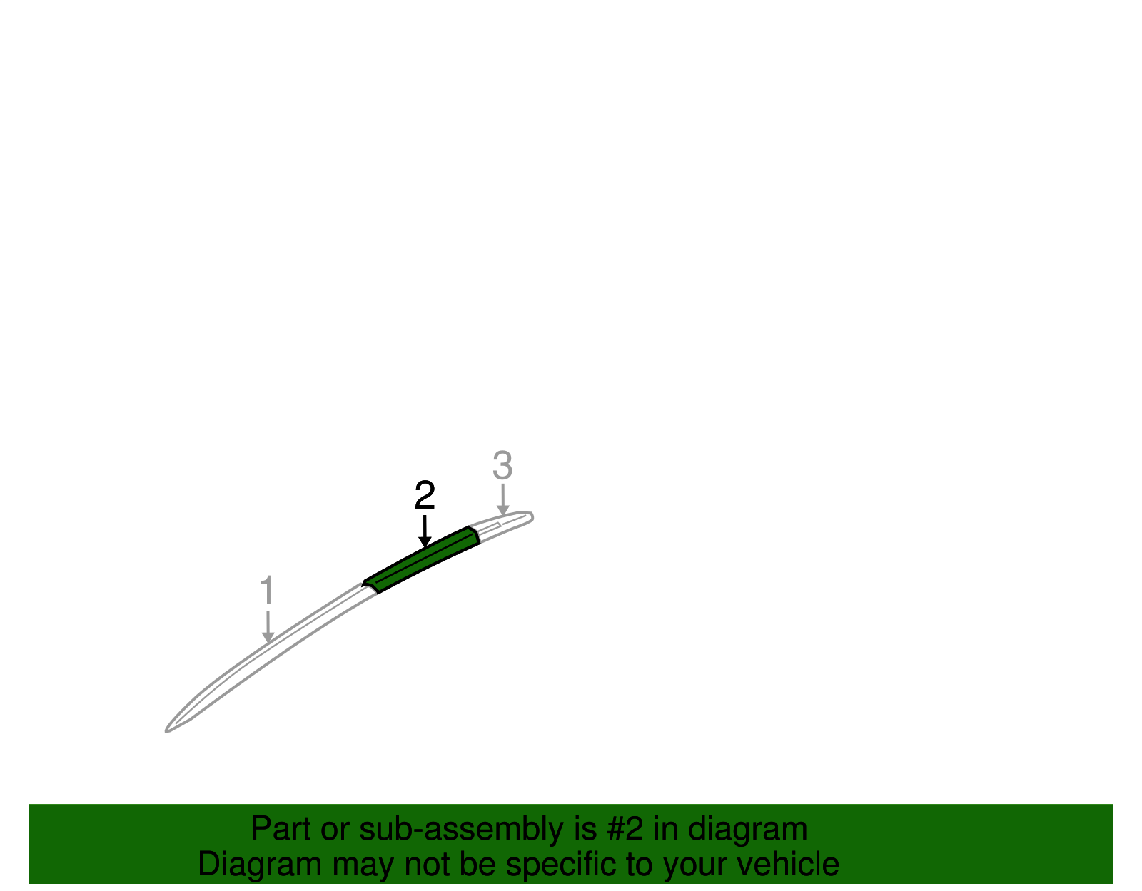 54375a19aa4 - 2007-2020 BMW Center Molding (54-37-5-A19-AA4) | BMW of ...