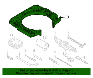 83A-012-109-N - 2019-2024 Audi Q3 - Tool Compartment | European OEM ...