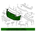 2017-2020 Subaru BRZ Bumper Cover 57702CA280 | Subaru Parts Pros ...