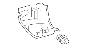 2018 Toyota C-HR Cowl Trim 62112-F4010-C0 | Toyota Parts Center