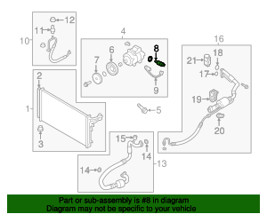 2017-2021 Kia Control Valve 97674 F6000 | TascaParts.com