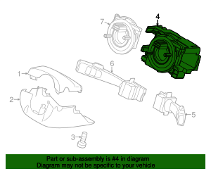 2014-2018 Volvo Switch Housing 31481775 | Genuine Volvo Replacement Parts