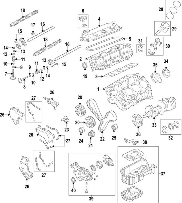 1025A287 - Rocker Arms 2007-2020 Mitsubishi Outlander | Mitsubishi ...