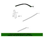 2013-2016 Chevrolet Reveal Molding - Driver's Side (LH) 23176657 ...