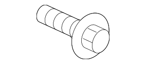 Genuine OEM Ford Part - Support Bracket Bolt W500720-S439 | Genuine OEM ...