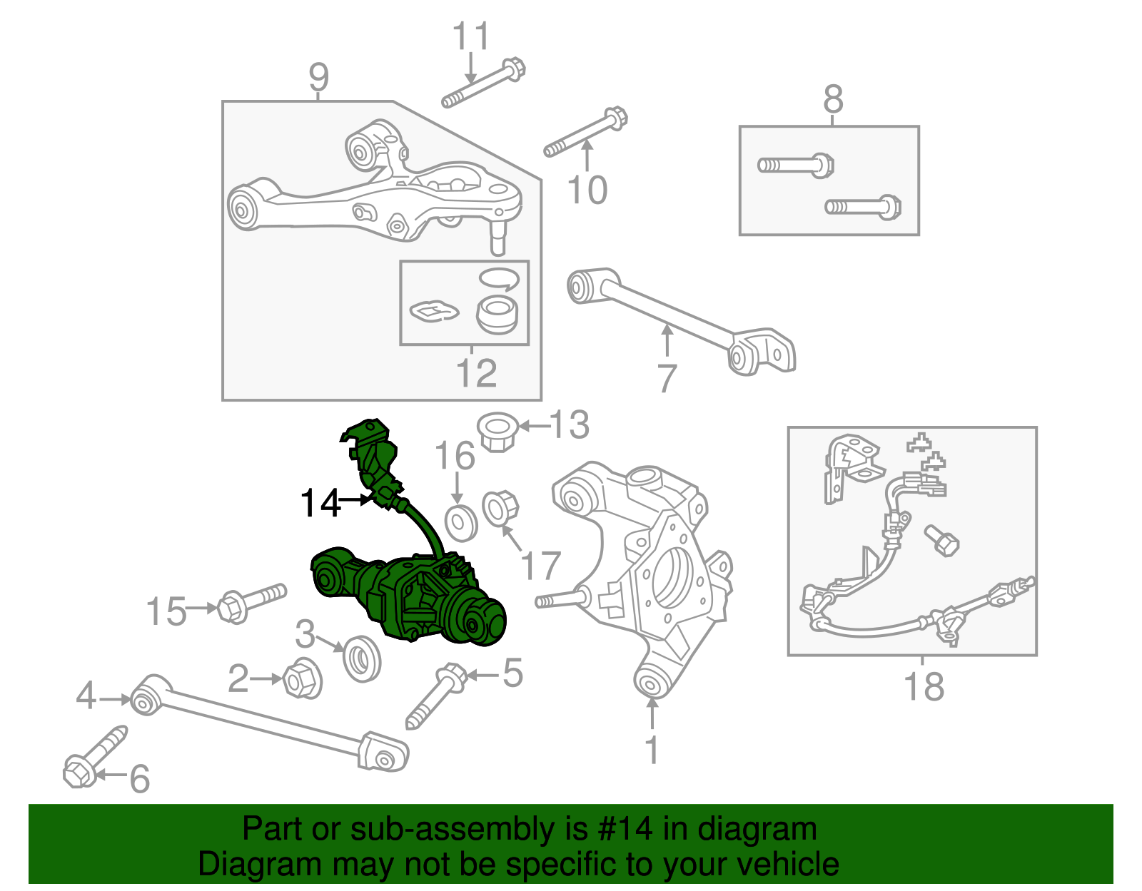 52340-TY2-A15 - 2020 Acura RLX - Actuator Assembly, R Rtc | All ...